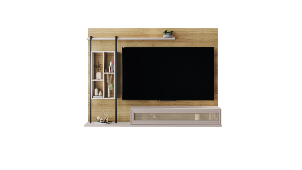 Painel para TV até 60 Polegadas Autentico JCM #TemNaReiDeCasa